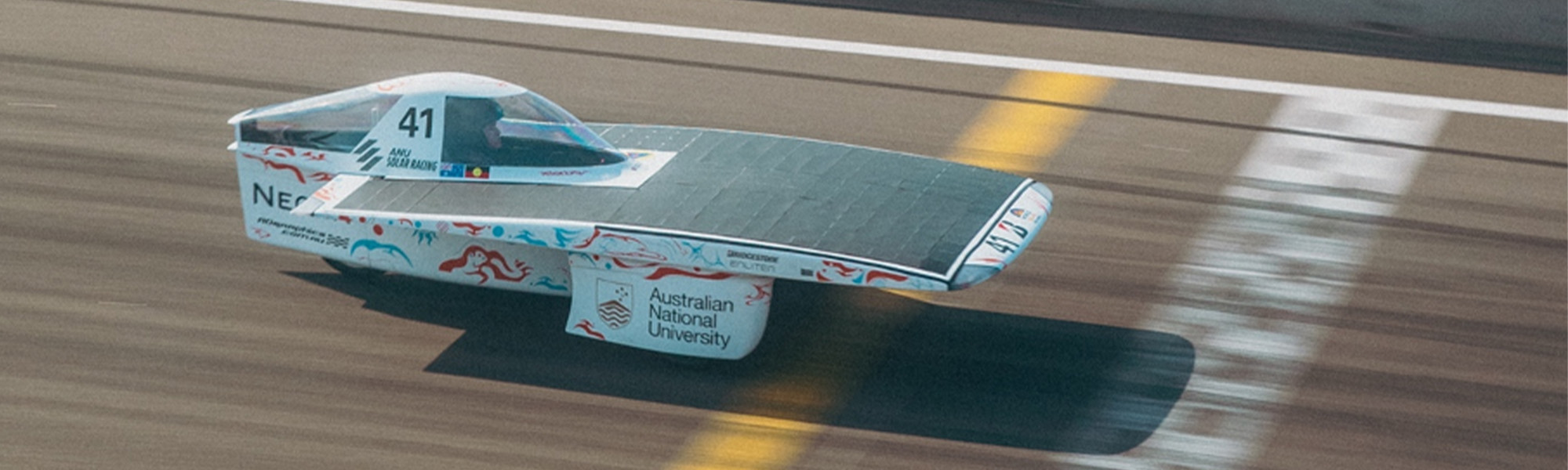 Solar-power on the track: The ANU Solar Racing car in action! | The ...